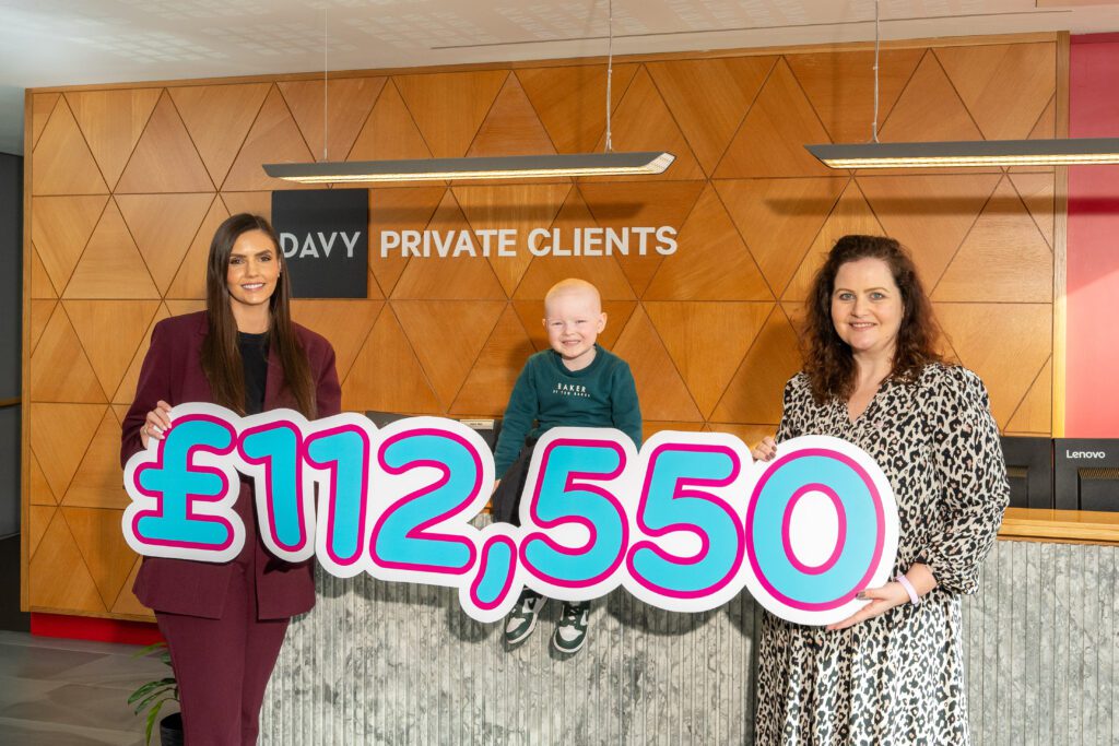 Davy UK celebrates raising £112,550 - The Children's Cancer Unit Charity